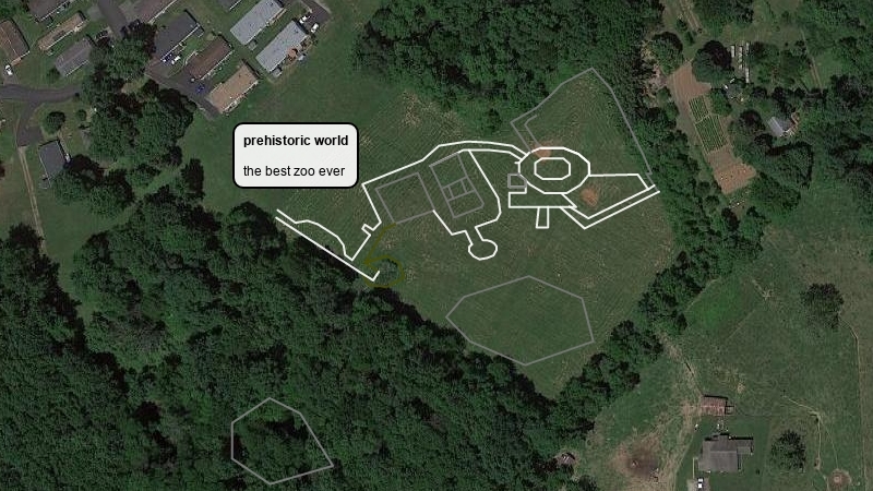 prehistoric world : Scribble Maps