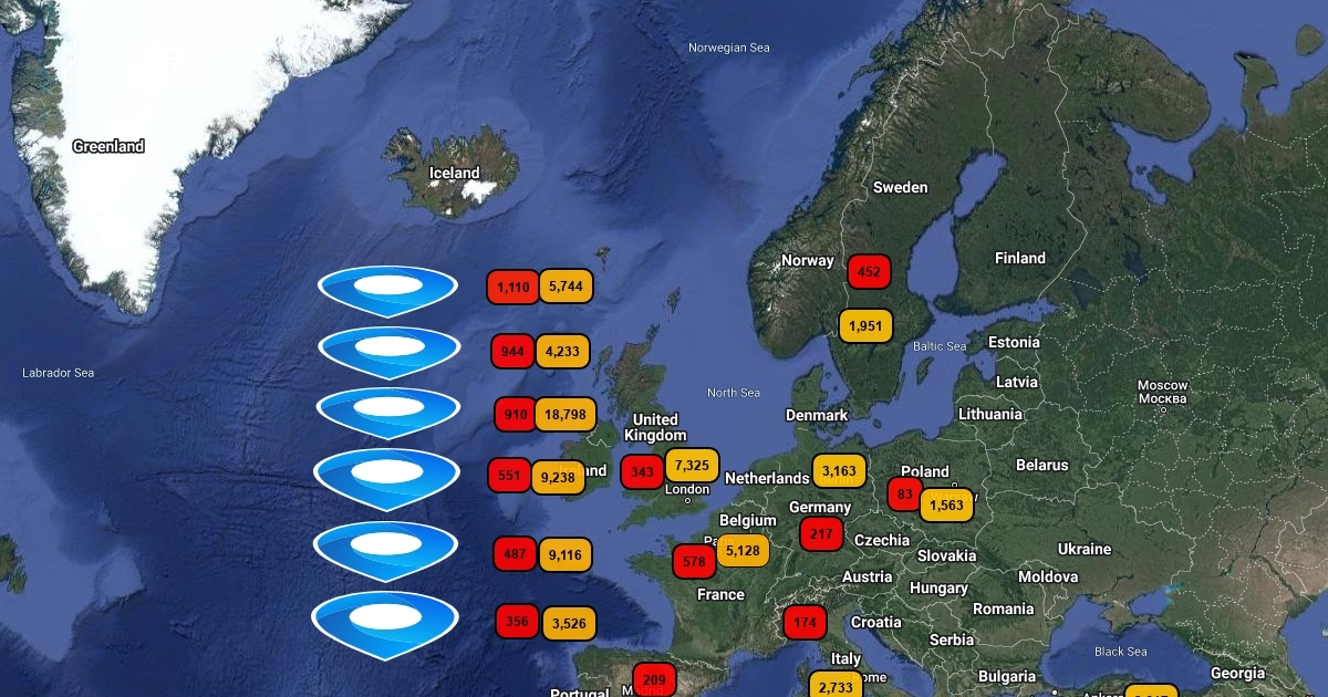 Delays and cancellations : Scribble Maps