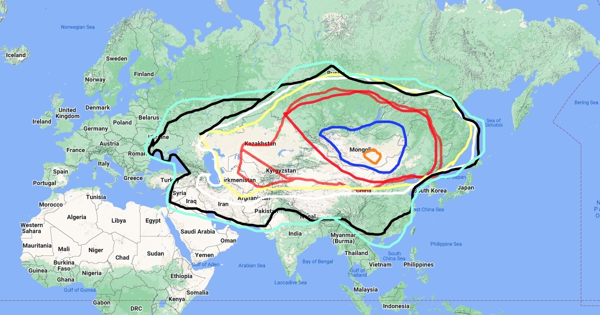 Mongol Empire : Scribble Maps