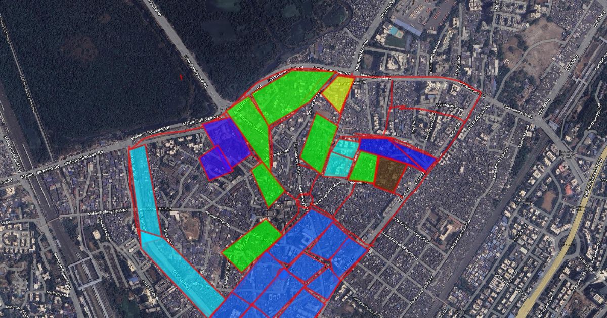 Dharavi map ed : Scribble Maps