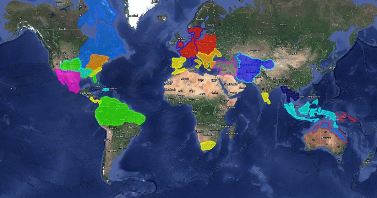 DigitalBorders Worldwide : Scribble Maps