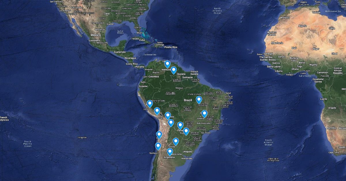 Emily groh's map : Scribble Maps