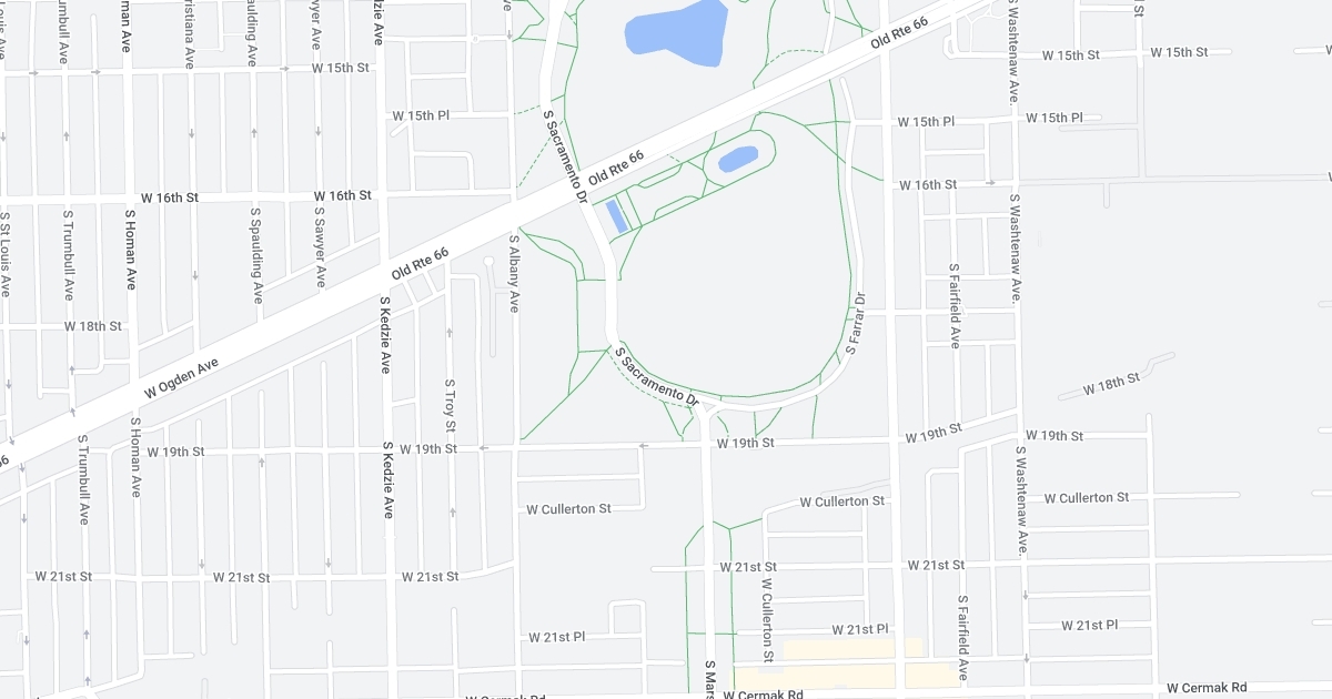 CTA to Douglas Park : Scribble Maps