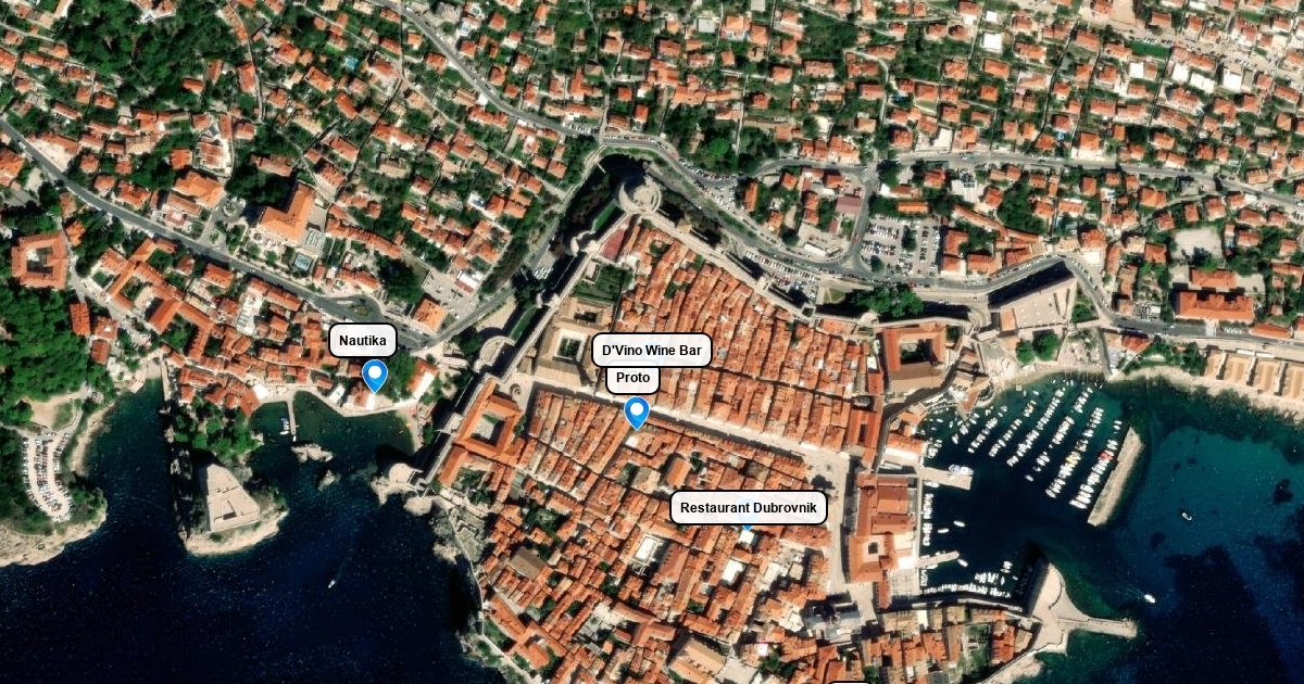 Dubrovnik Food : Scribble Maps