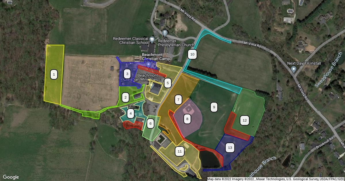 Mowing Layout : Scribble Maps