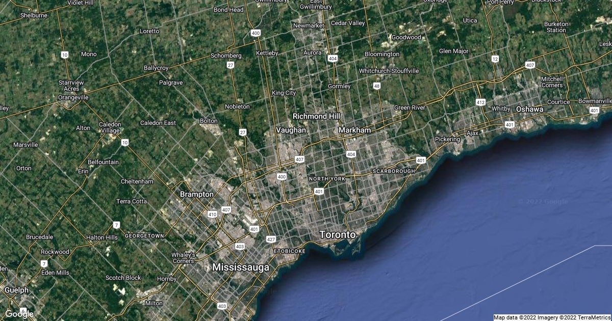 Map of the GTA : Scribble Maps