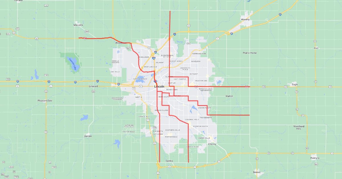 Lincoln Wards : Scribble Maps