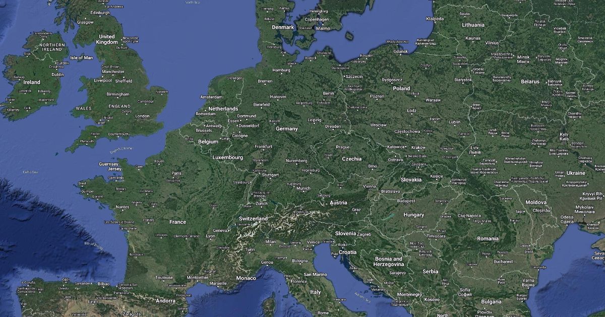 EU Grad Trip : Scribble Maps