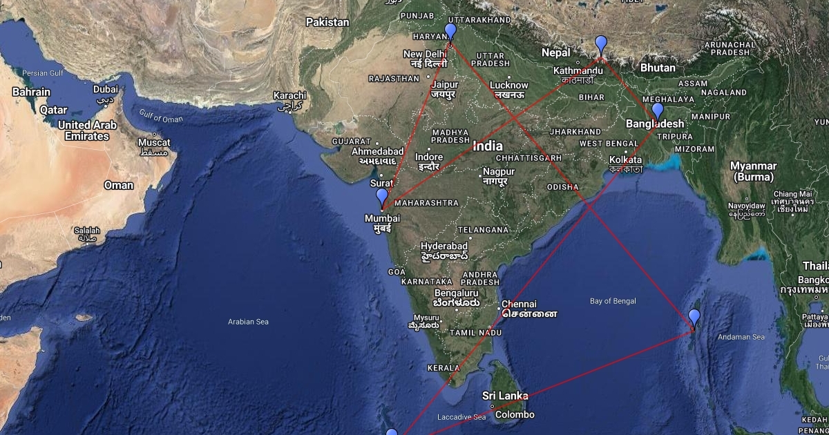 Trevor Hook Module 4 map : Scribble Maps