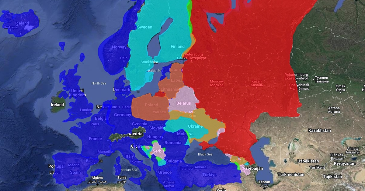 European Geopol : Scribble Maps