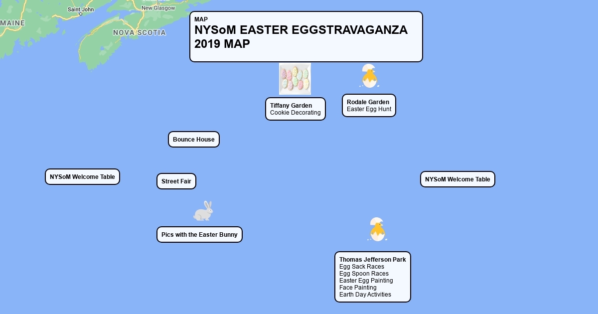 Easter Map : Scribble Maps