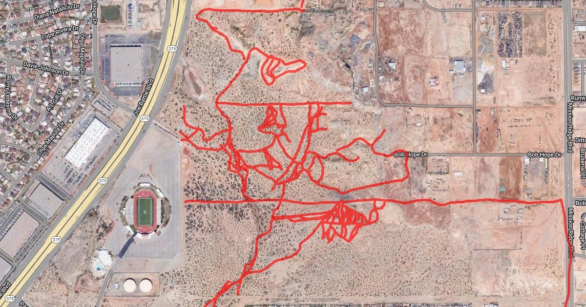 SAC Trails : Scribble Maps