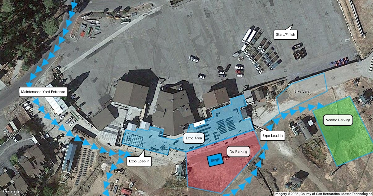 Bear Mountain Expo Load-In and Parking 2022 : Scribble Maps