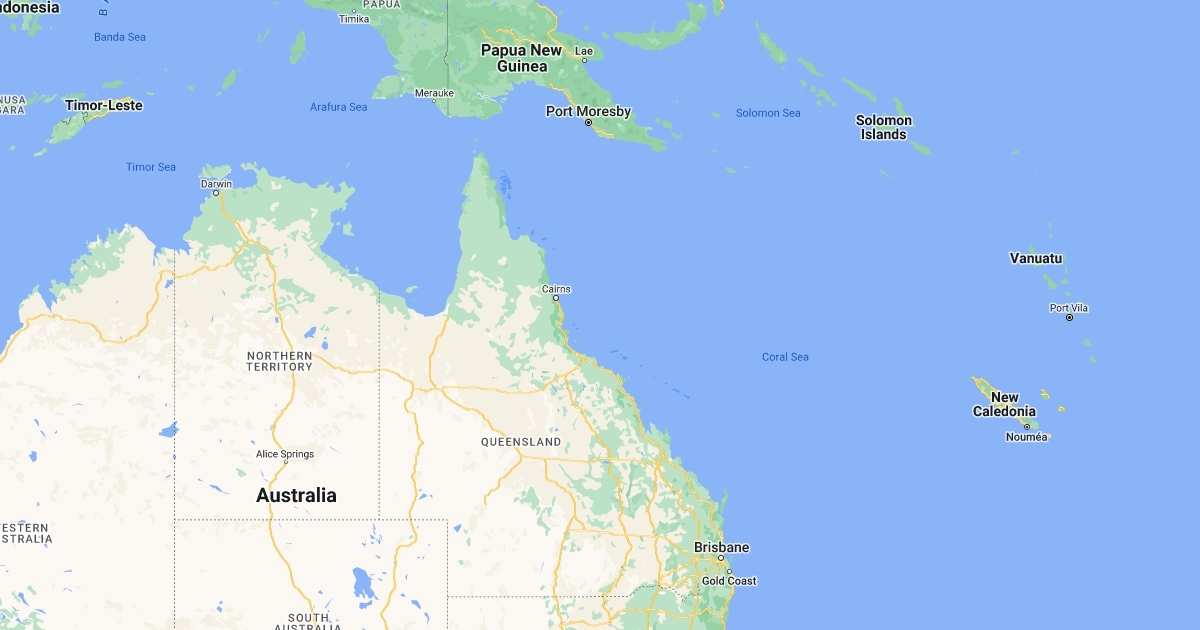 Map of Ocean Features : Scribble Maps