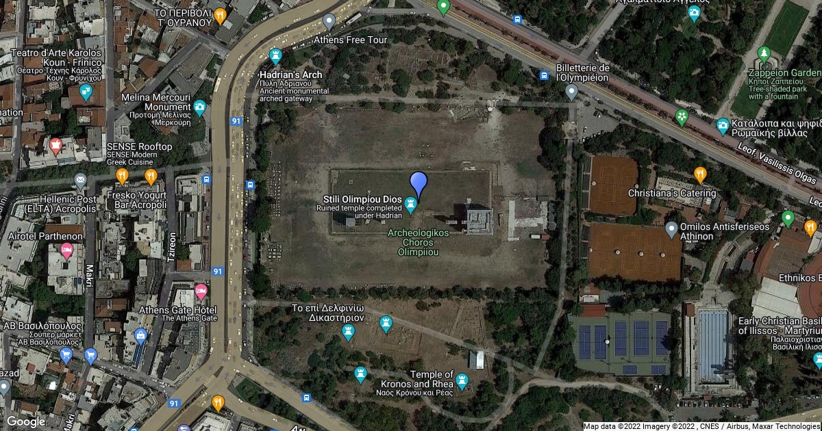 Estatua de Zeus. : Scribble Maps