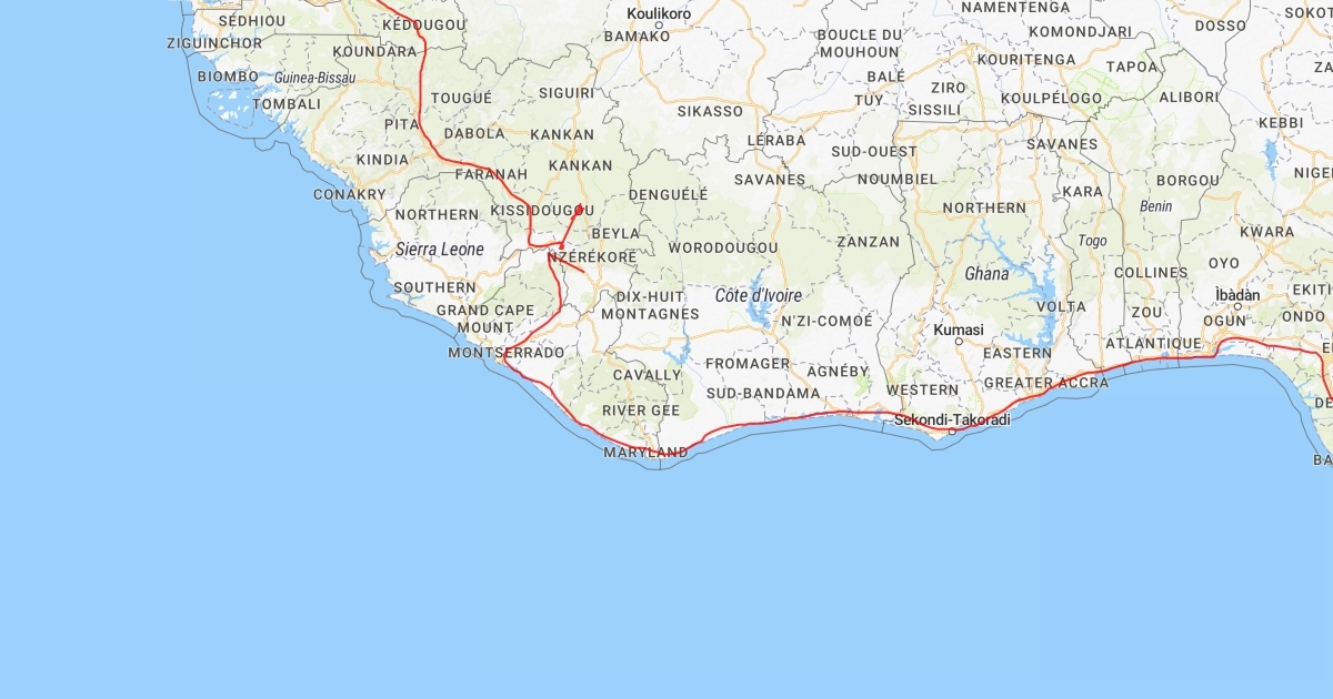 EvansAfricaMap : Scribble Maps