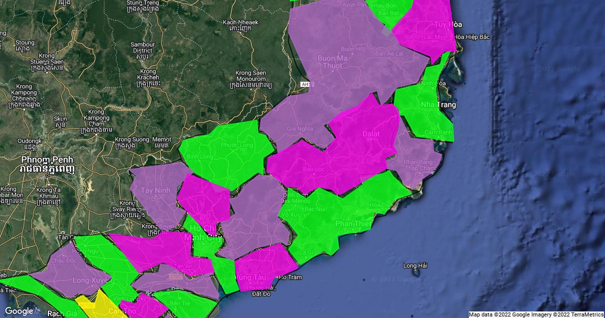 Political Map of Vietnam : Scribble Maps
