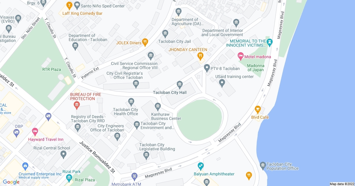 Tacloban City Hall : Scribble Maps