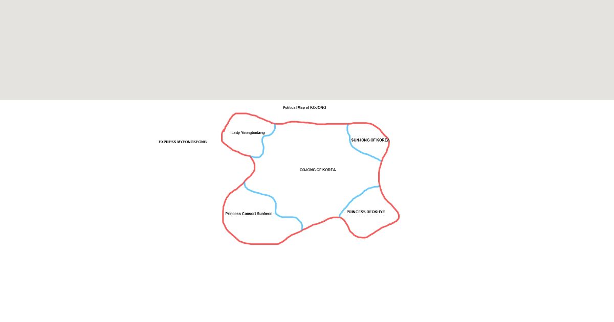 Political Map of KOJONG : Scribble Maps