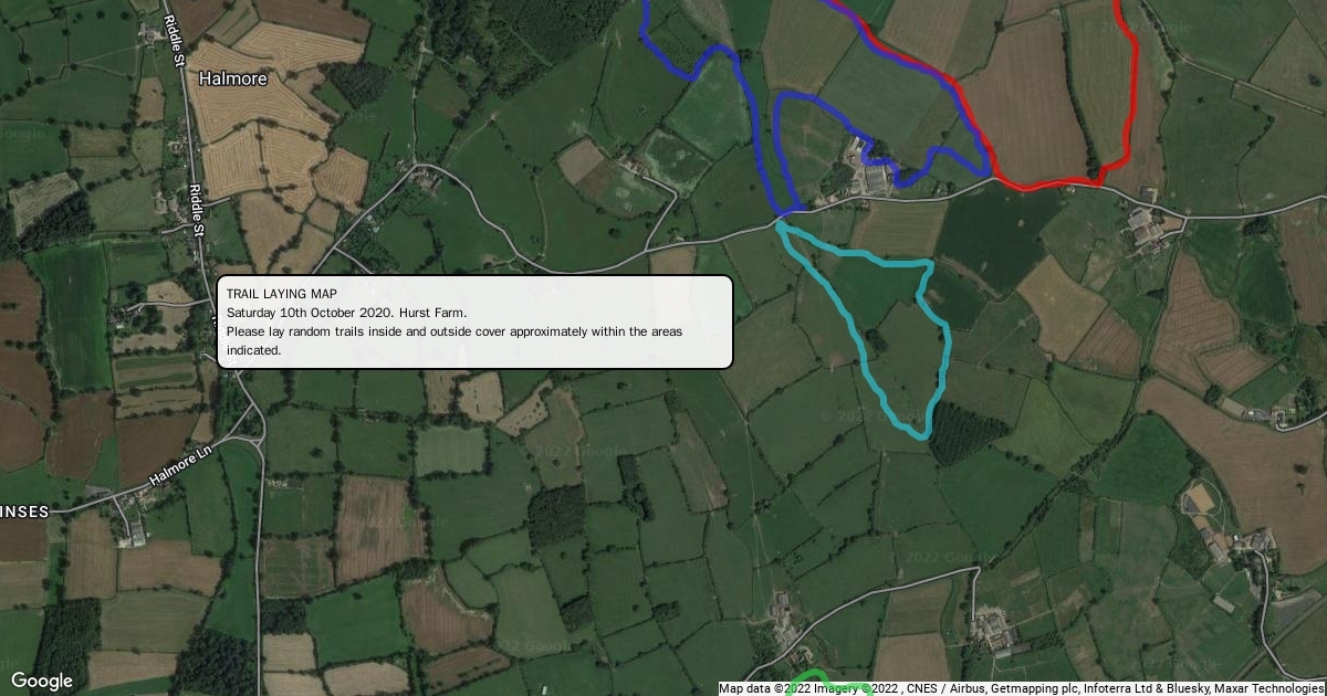 Trails Laying Map : Scribble Maps