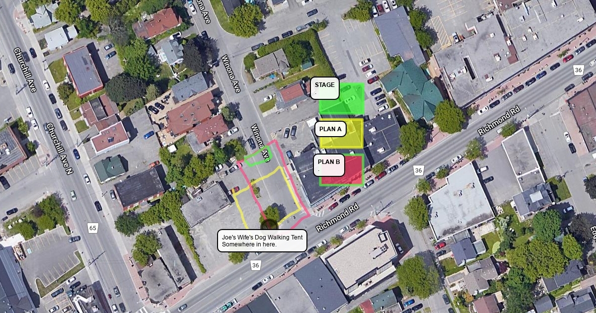 Main Stage Plans : Scribble Maps