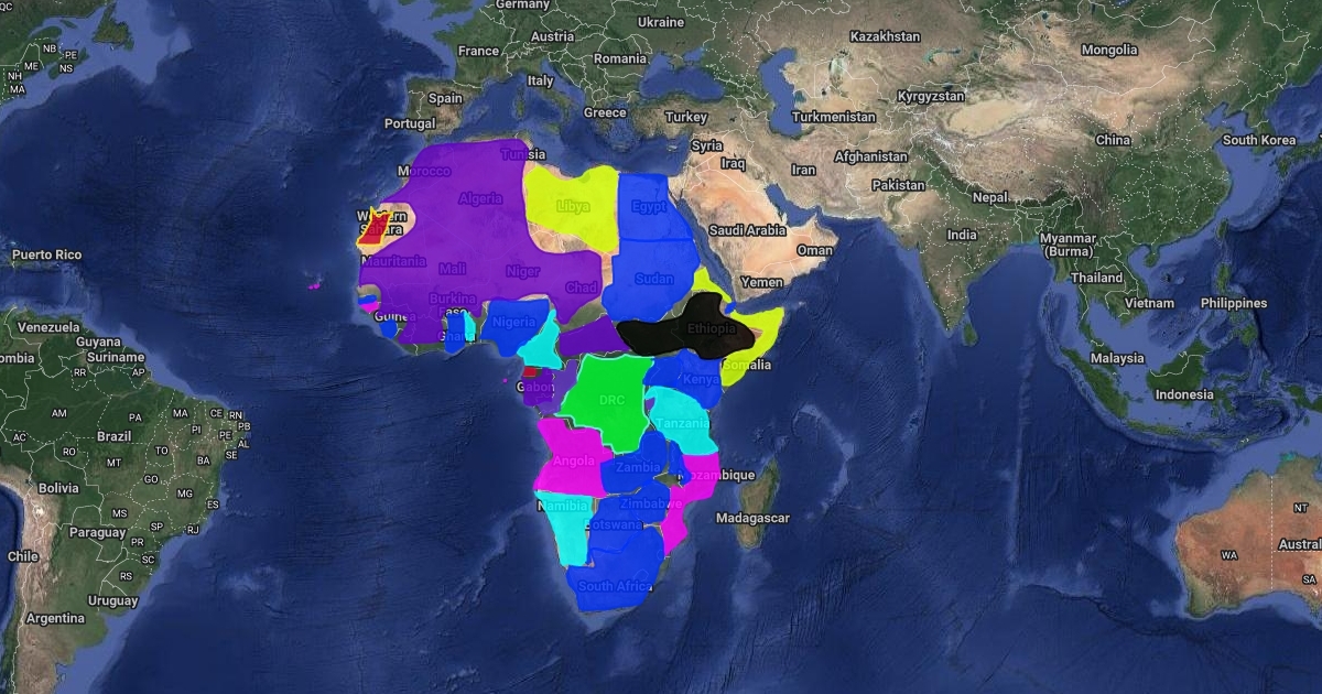 Berlin Conferance Map : Scribble Maps