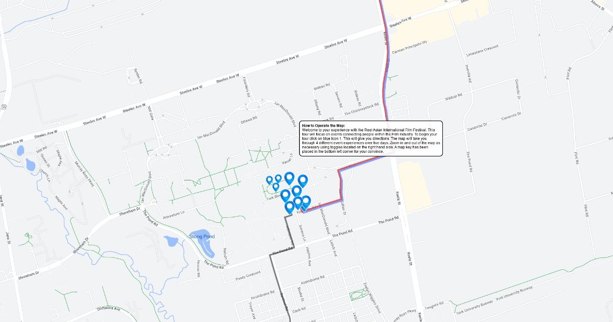 Reel Asian International Film Festival-Making Connections : Scribble Maps
