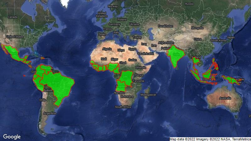 Palm Oil Map : Scribble Maps