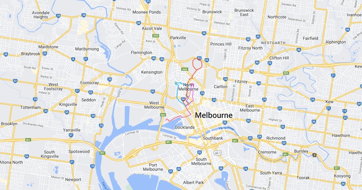 Walks : Scribble Maps