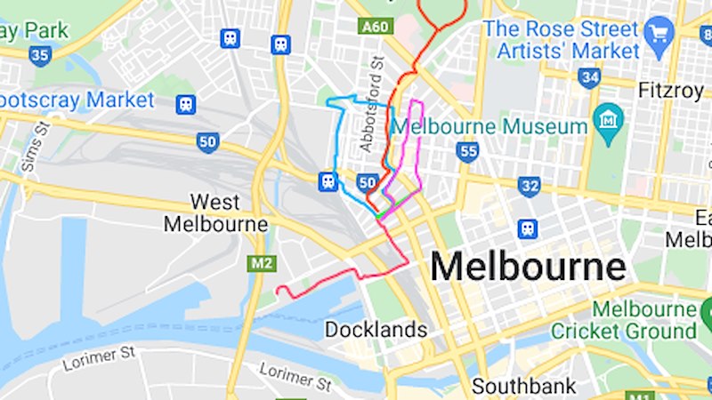 Walks : Scribble Maps