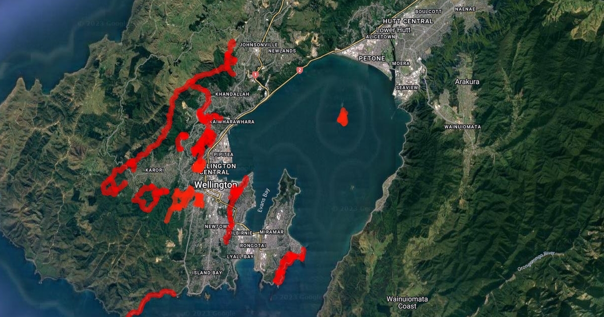 F&B Walks : Scribble Maps