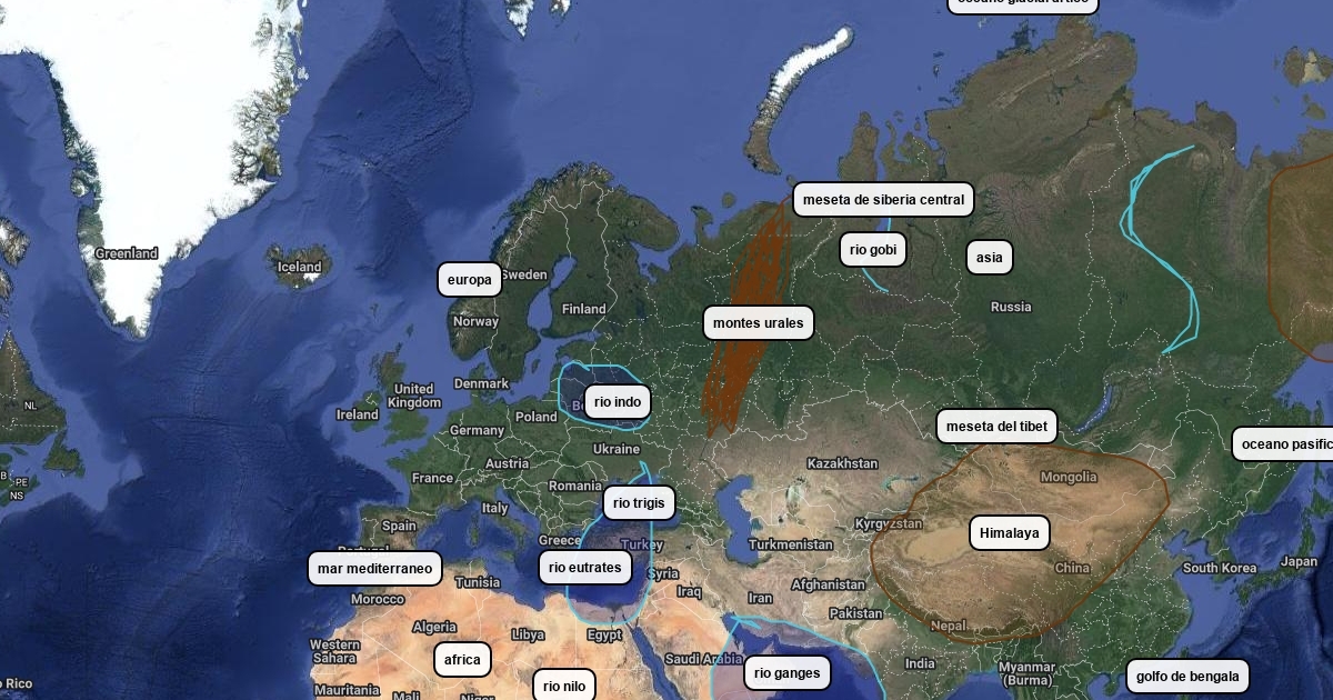 MAPA DE ASIA : Scribble Maps