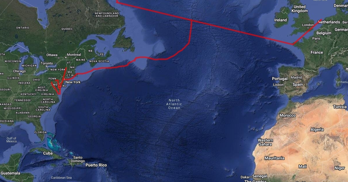 Henry Hudson Route : Scribble Maps