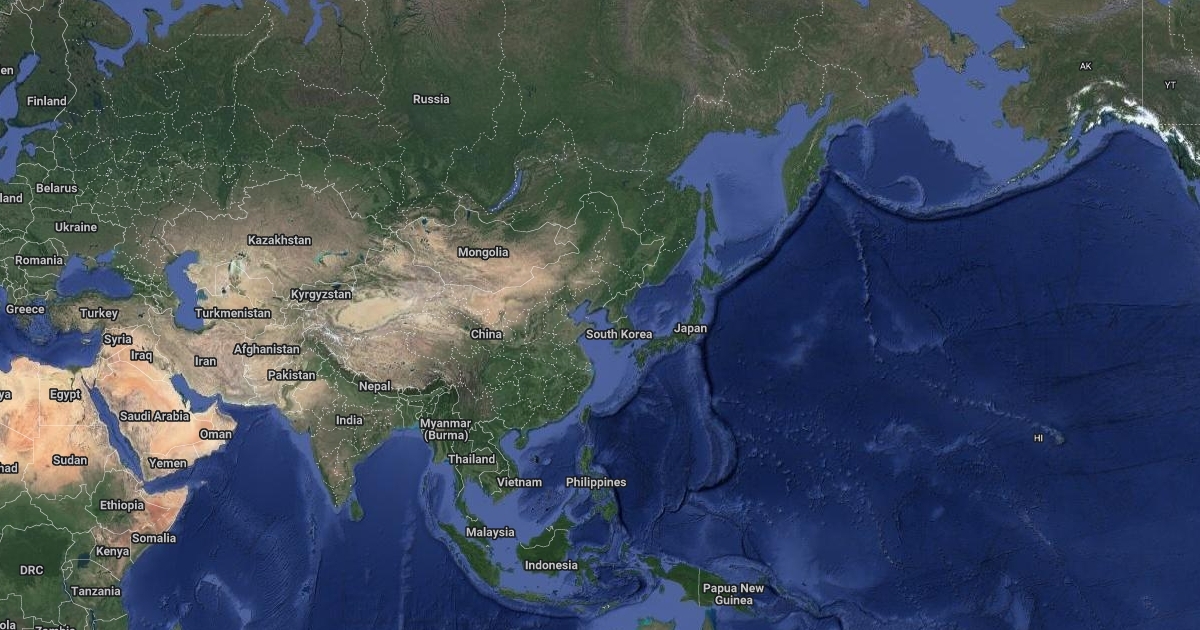 My map of Asia : Scribble Maps