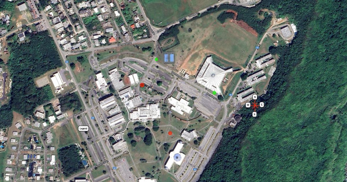 My Campus Geocaches : Scribble Maps