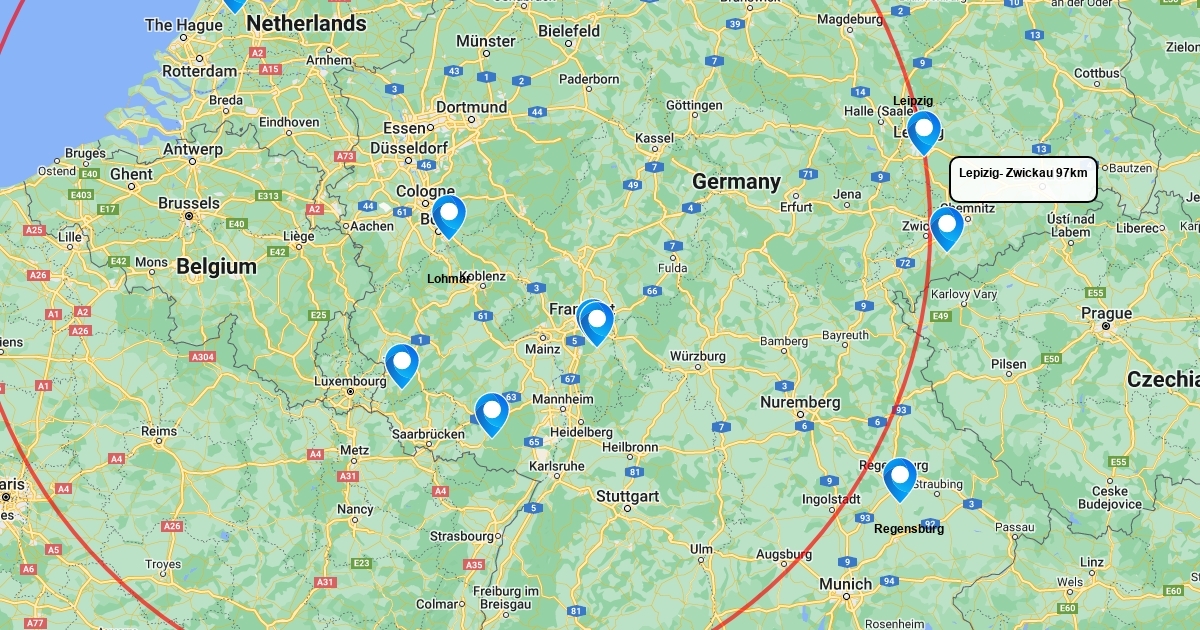 GKN BMW map : Scribble Maps