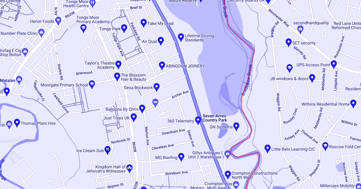 Greater Manchester Boundaries : Scribble Maps
