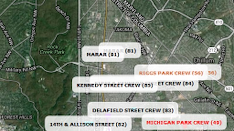 GANG ZONES : Scribble Maps