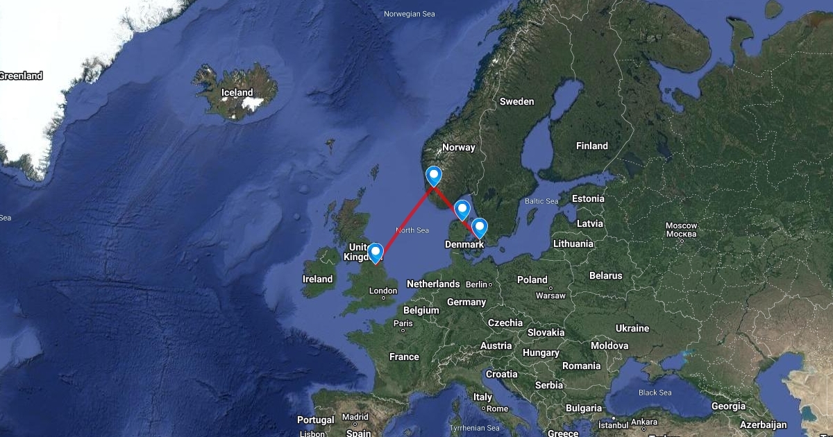 Imogen Morison- vikings map : Scribble Maps