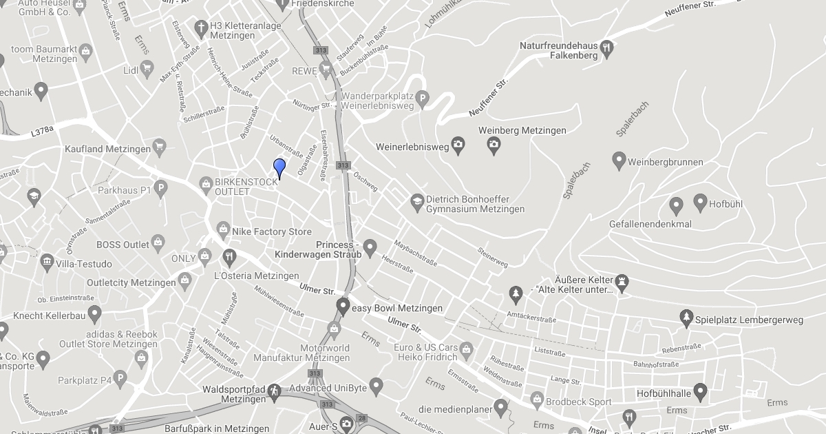 Metzinger hood : Scribble Maps