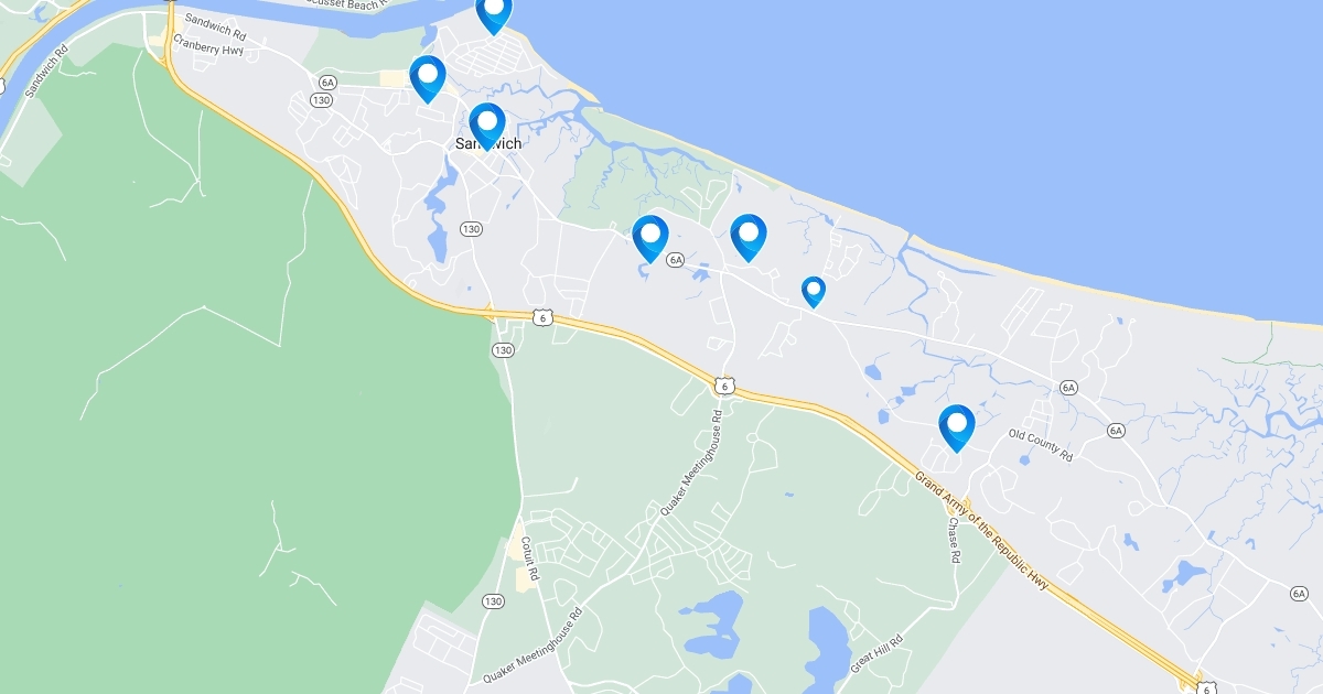 Garden Tour Map 2016 : Scribble Maps