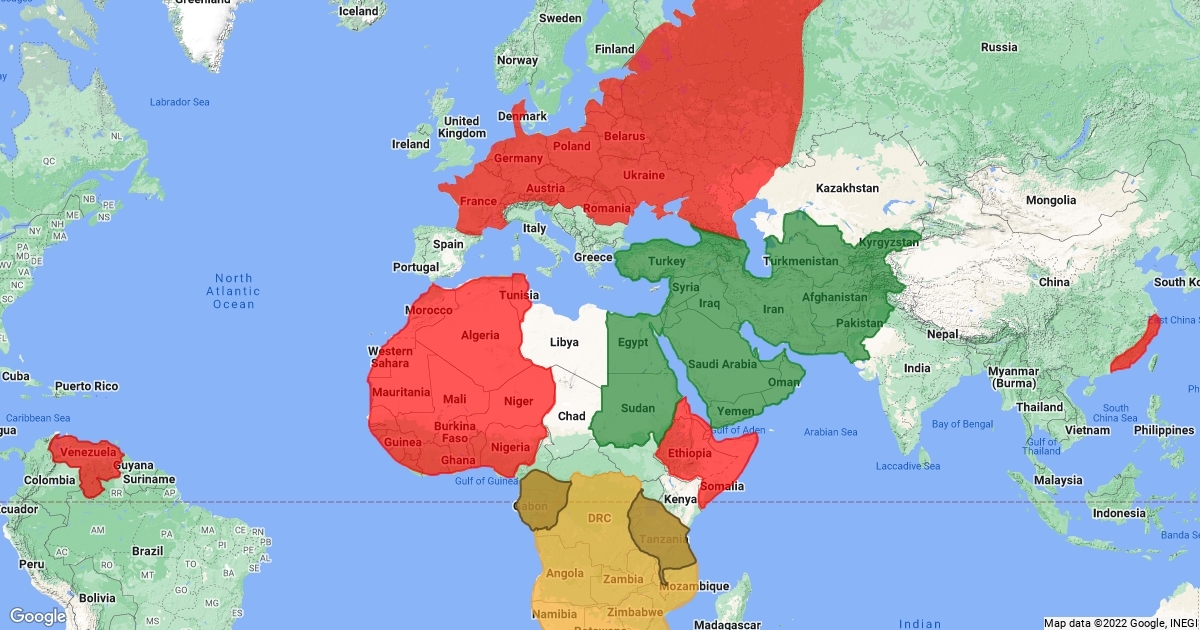 The 2nd Imperial German Reich and Kafair : Scribble Maps