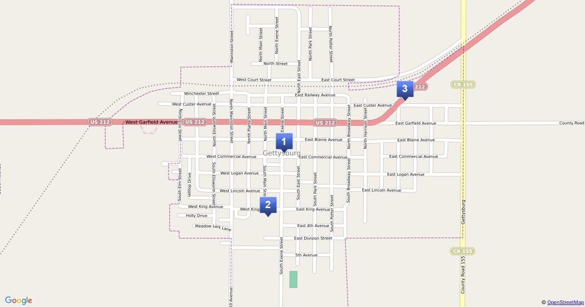 Gettysburg Map : Scribble Maps