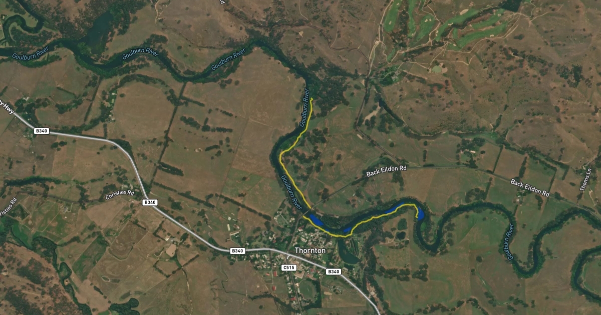 Goulburn River @ Thornton : Scribble Maps