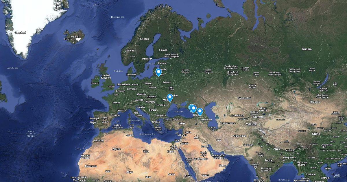 History 298 Georgian-Abkhaz War Map : Scribble Maps