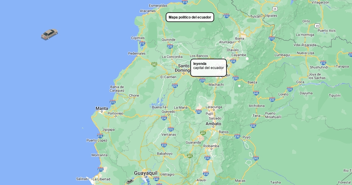 tarea mapa ecuador : Scribble Maps