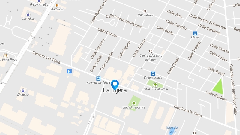 Mapa equipamiento urbano : Scribble Maps