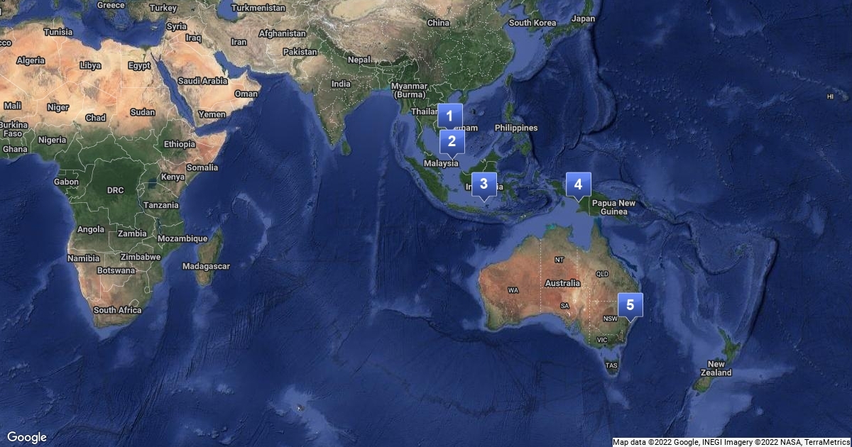 Anh Do's Journey : Scribble Maps