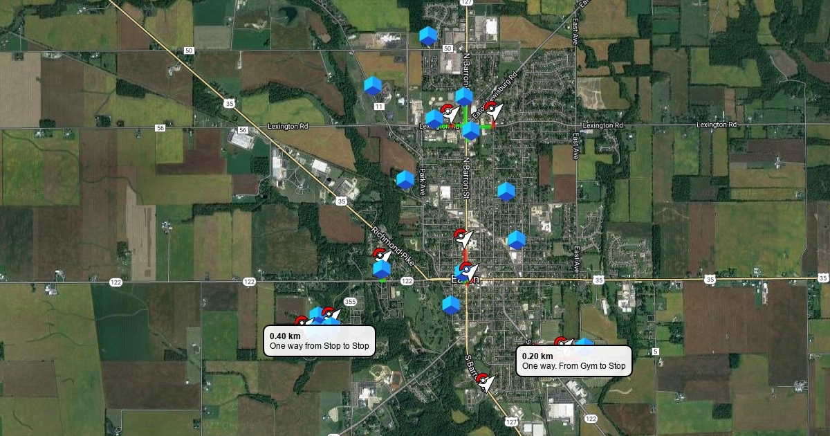 Pokemon Go : Scribble Maps