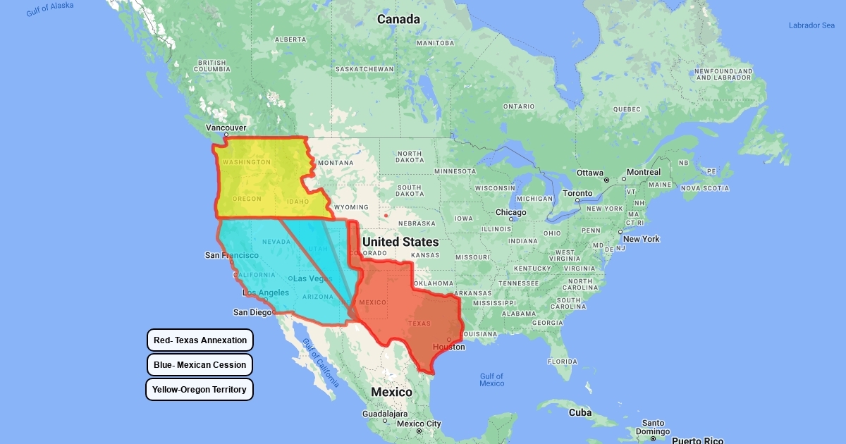 Annexed territory : Scribble Maps